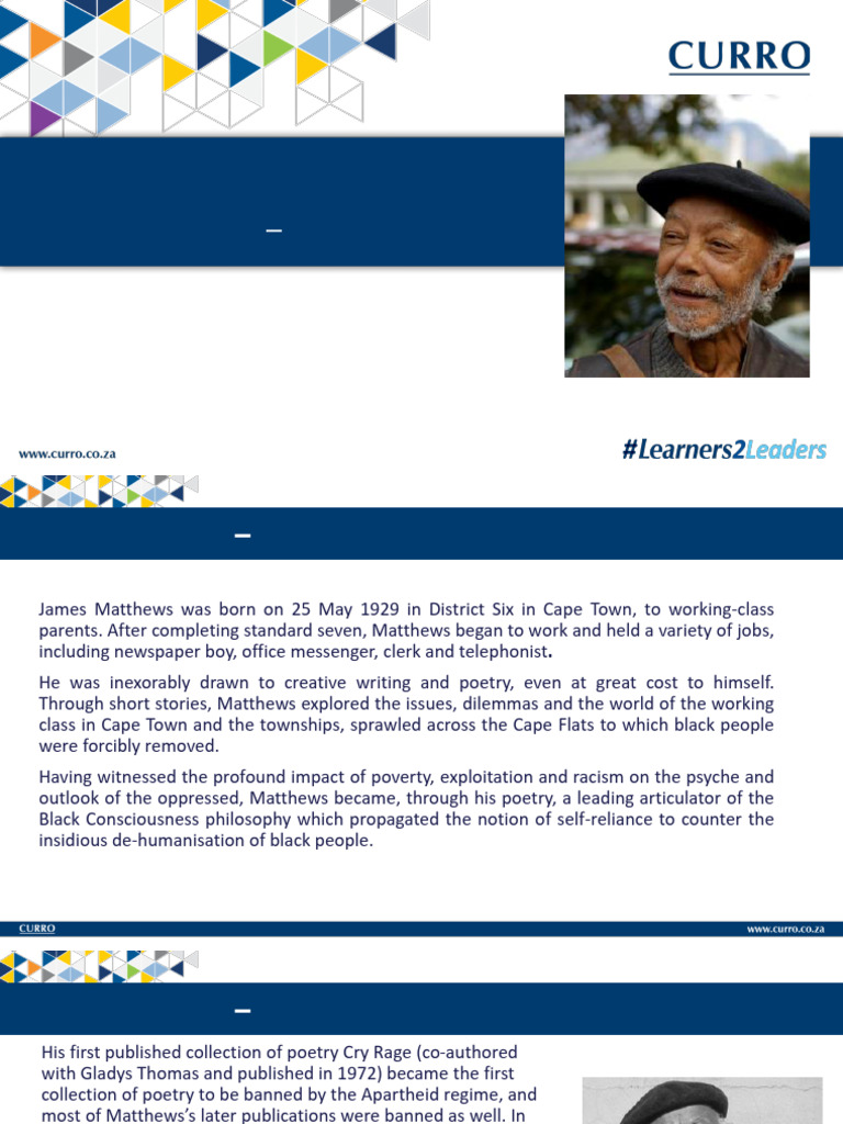 Gr10 - 6 - Analyisng Poetry - James Matthews | PDF | Poetry