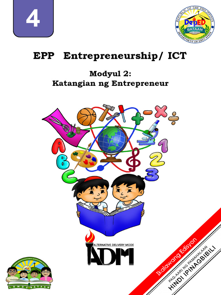2.ed Epp4 Entrep-Ict Mod2 Katangian NG Entrepreneur | PDF