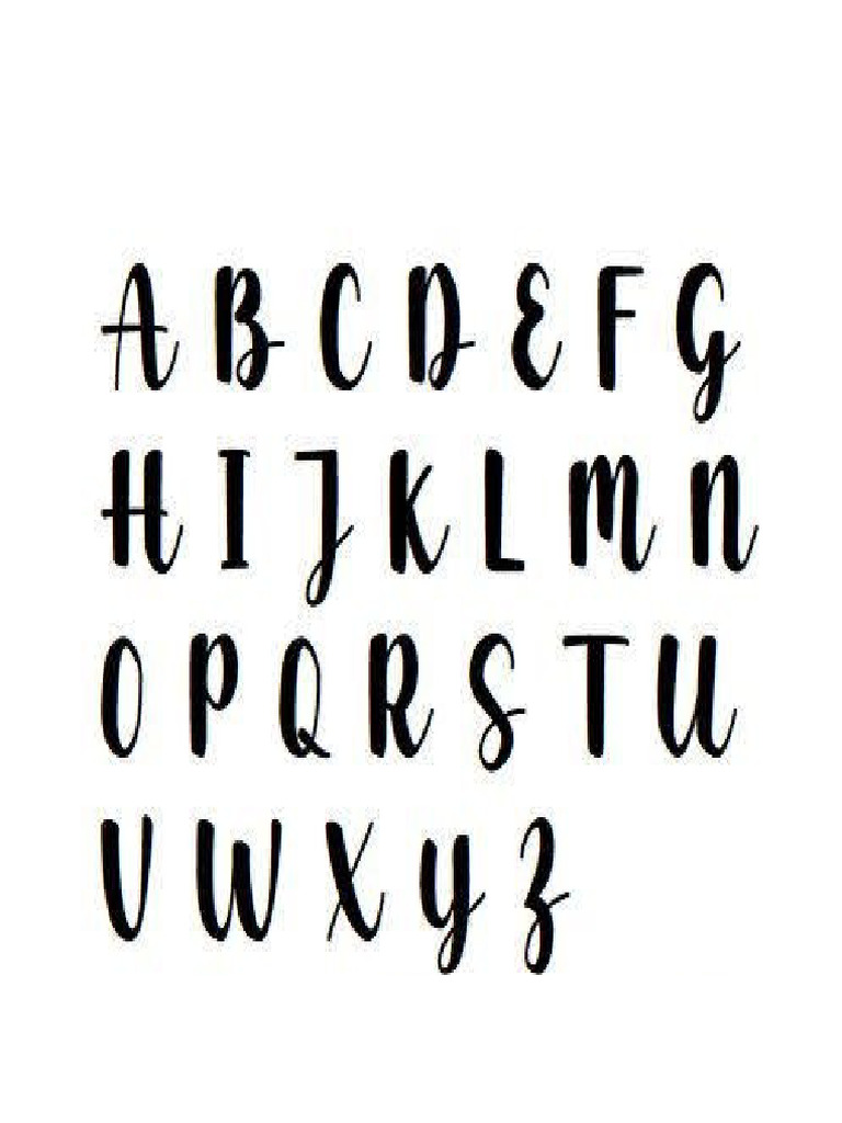 Lettering | PDF