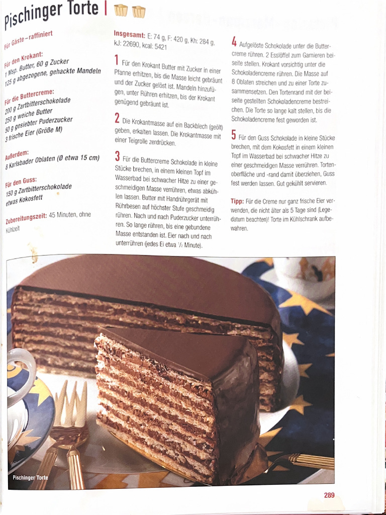 Pischinger Torte | PDF