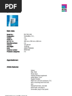 Rittal Enclosure Data Sheet | PDF | Door | Manufactured Goods