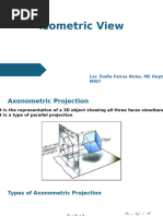 Axonometric Projections | PDF