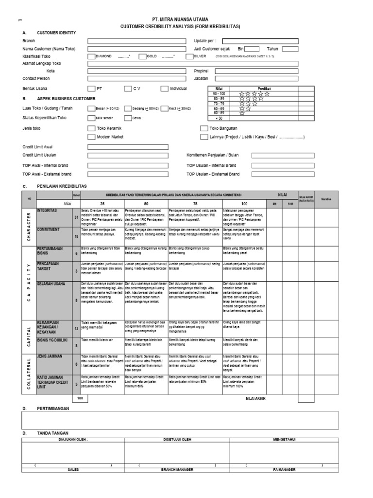 Form Regis 2025 | PDF