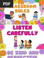 Classroom Rules: The LISTEN Acronym | PDF
