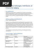 Filipino Readathon Criteria and Guidelines 2024 | PDF