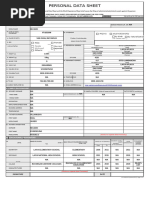 Blank Form - Pds 2023 | PDF