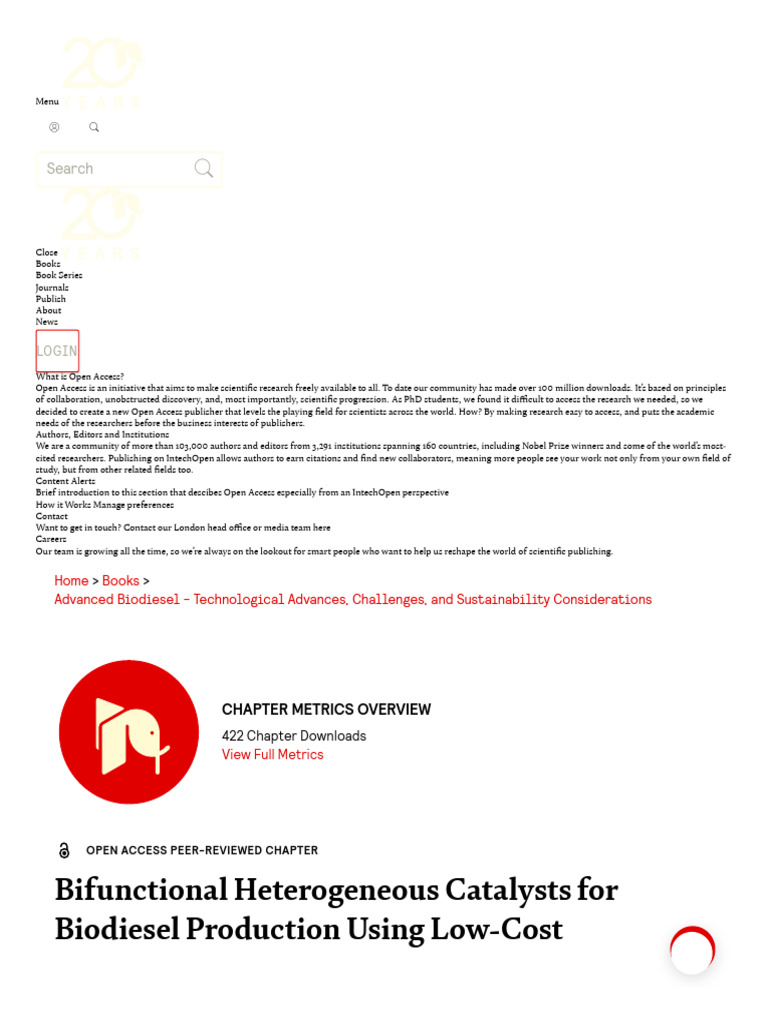 Bifunctional Heterogeneous Catalysts For Biodiesel Production Using Low ...