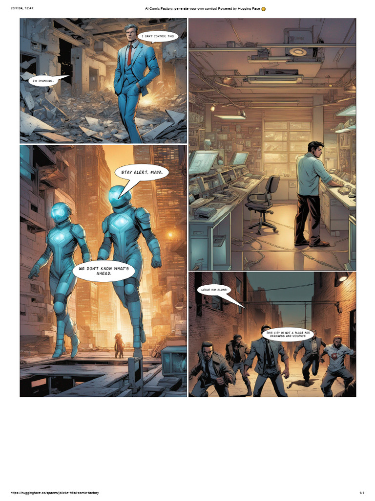 AI Comic Factory 1 | PDF