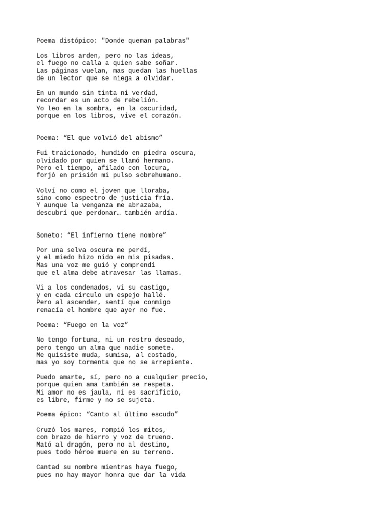 Prueba Poesia GPT Final | PDF