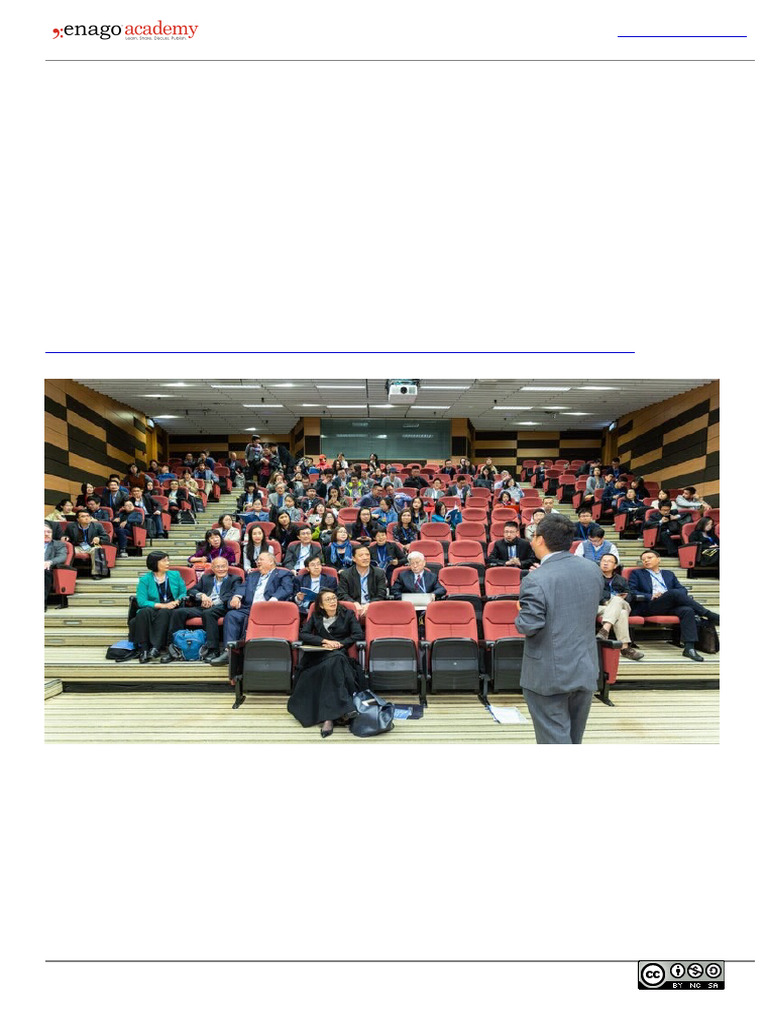 Tips For Chairing A Plenary Session at Academic Conferences | PDF