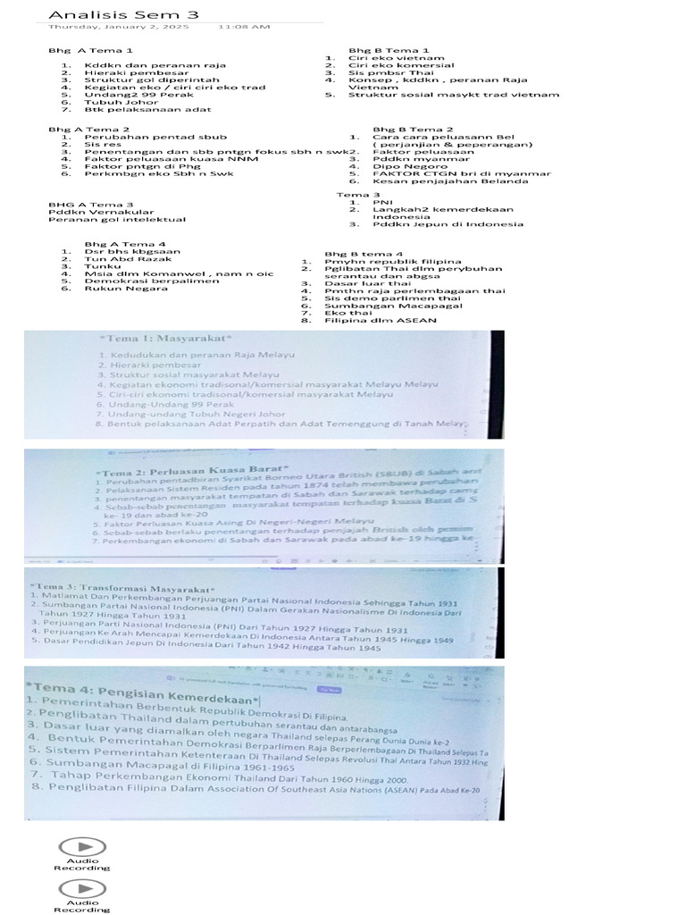 Analisis Sem 3 | PDF