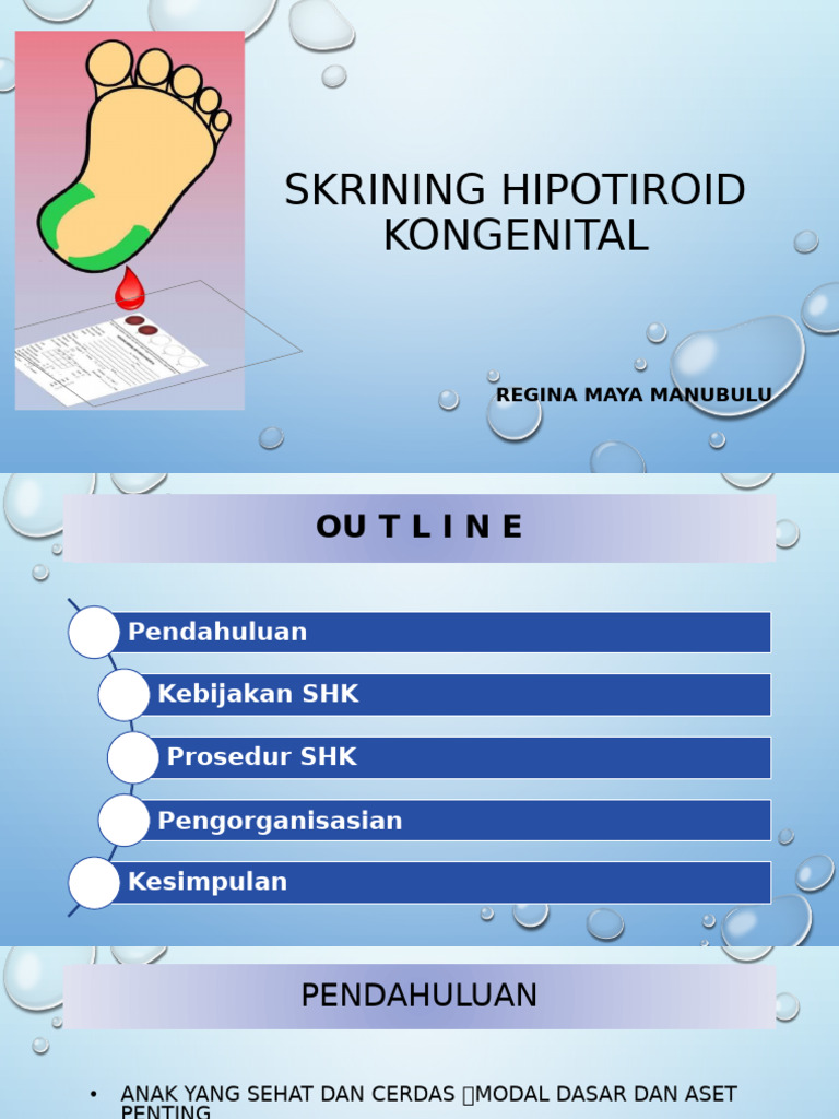 Skrining Hipotiroid Kongenital | PDF