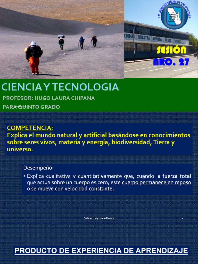 Dinamica Lineal 02 - Con Profesor Hugo Laura Chipana 2024 | PDF | Fricción | Fuerza