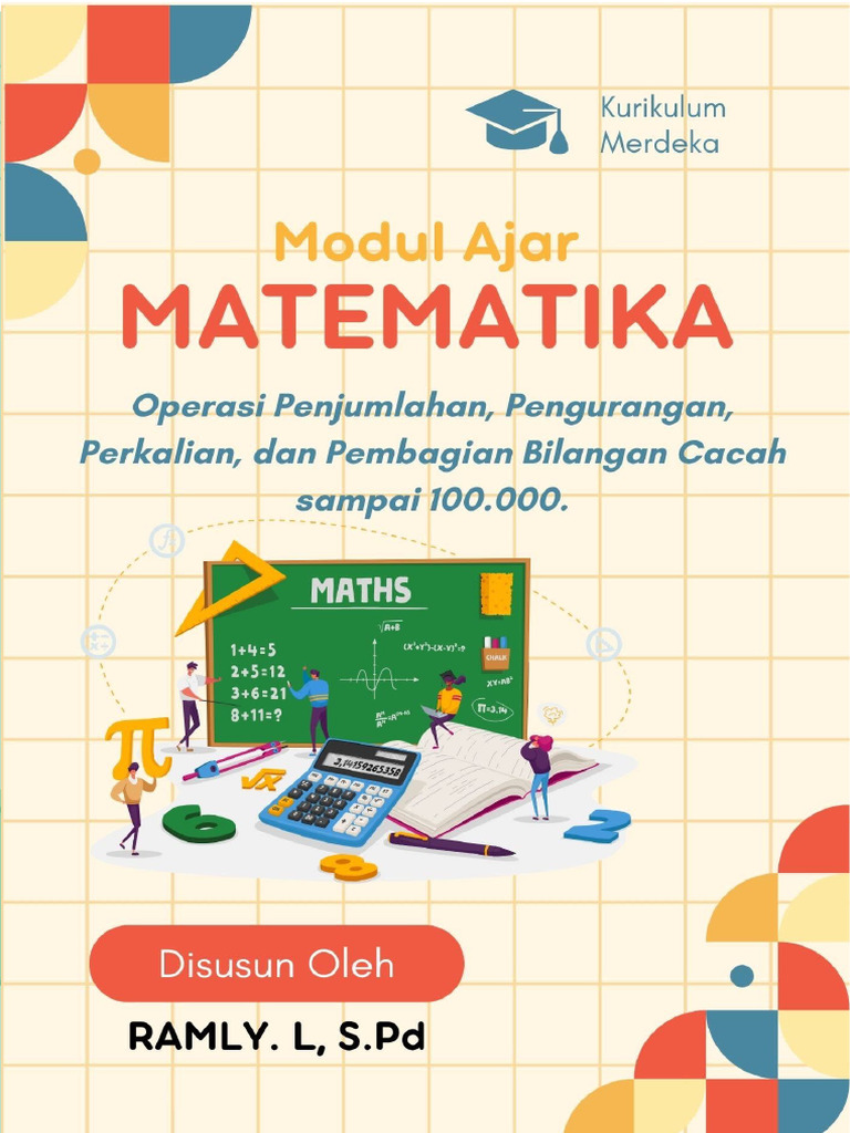 MODUL AJAR Matematika Operasi Hitung Bil - Cacah | PDF