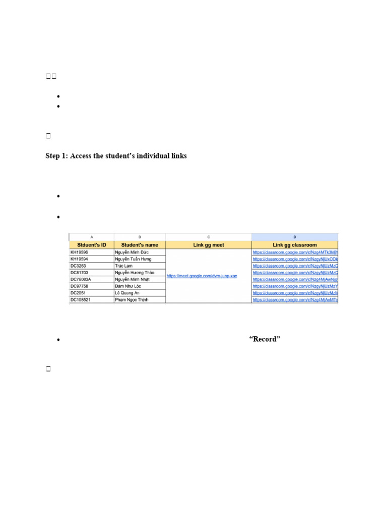 Guidelines For Using Google Meet | PDF