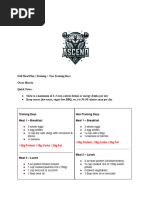 Redline Challenge Meal Plan Guide | PDF