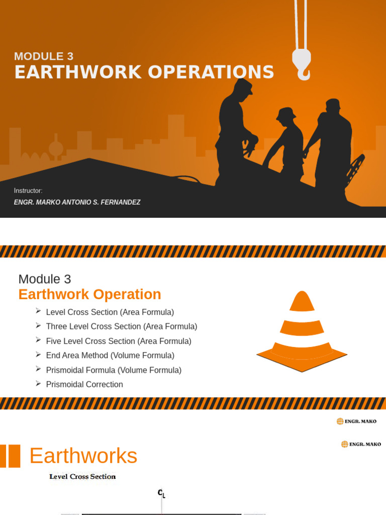 Module 3 Earthwork Operations | PDF