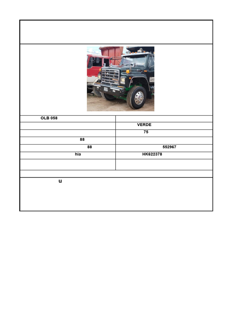 Ficha Tecnica Obl | PDF