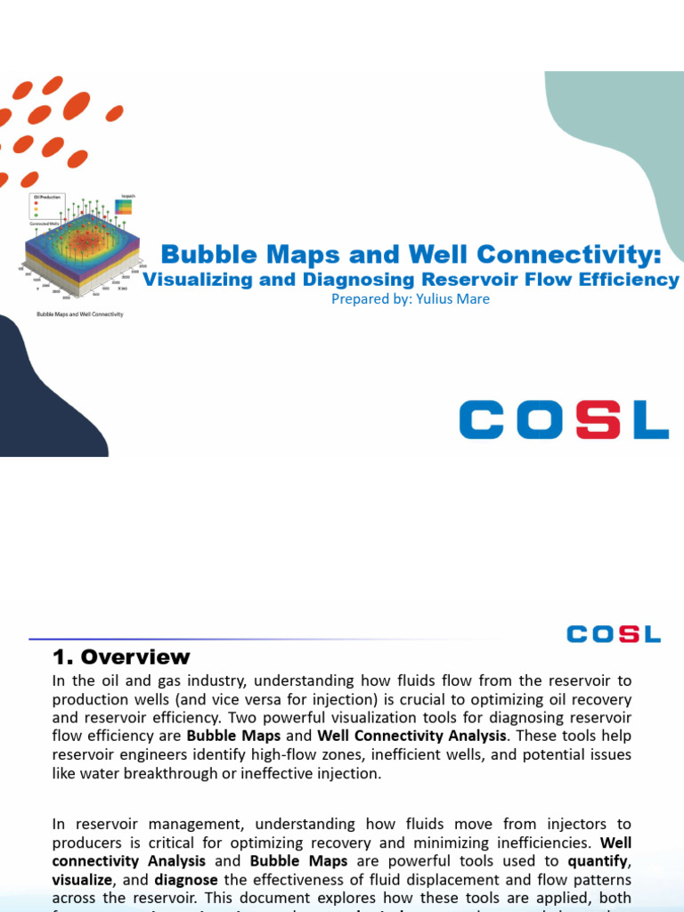 Bubble Maps for Reservoir Flow Analysis | PDF | Petroleum Reservoir ...