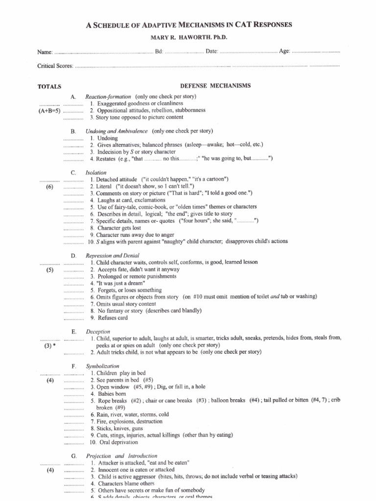 CAT Worksheets | PDF