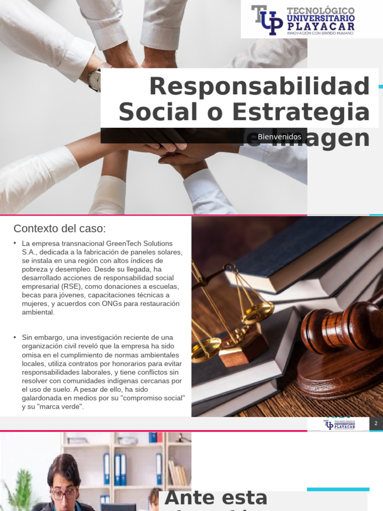 Responsabilidad Social ESR | PDF | Responsabilidad social corporativa ...