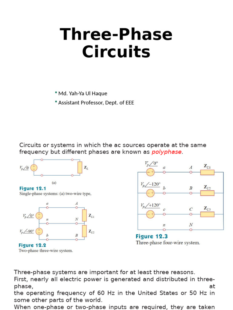 Three Phase Circuits | PDF
