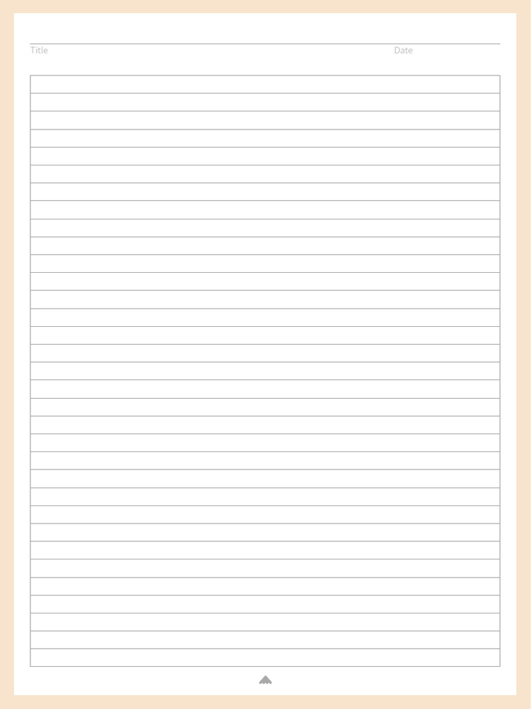 Mynotepad Spring Sheet 6lightorange | PDF