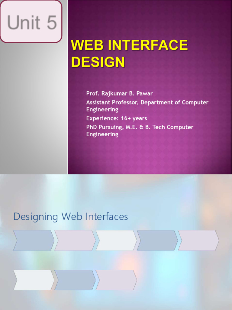 Web Interface Design Essentials Guide | PDF | User Interface | Computing