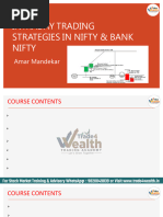 25 Day Trading Strategies in Nifty & Bank Nifty | PDF | Order (Exchange) | Market (Economics)