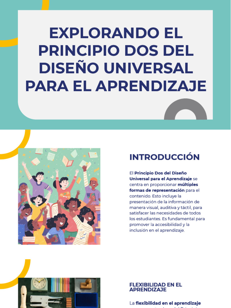 Wepik Explorando El Principio Dos Del Diseno Universal para El Aprendizaje 20231115145715PZQU | PDF