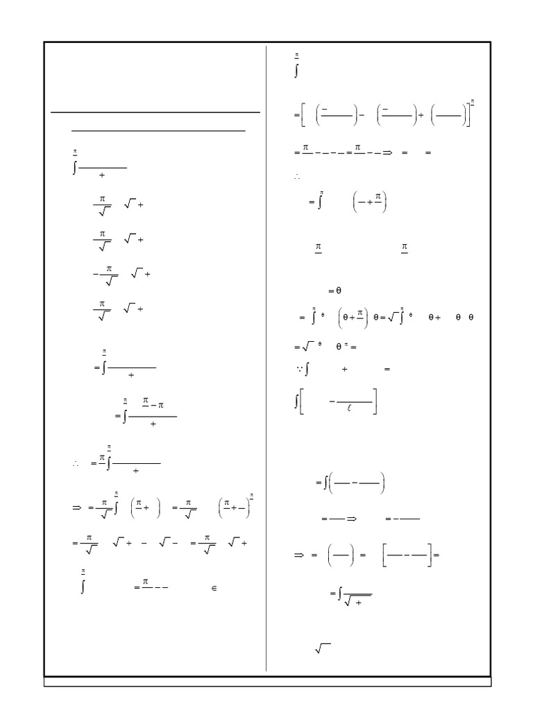 13-July-2025 3S JEE 2026 (B1, B2, B3) - Definite Integration + AUC - JEE Main Paper - Solutions ...