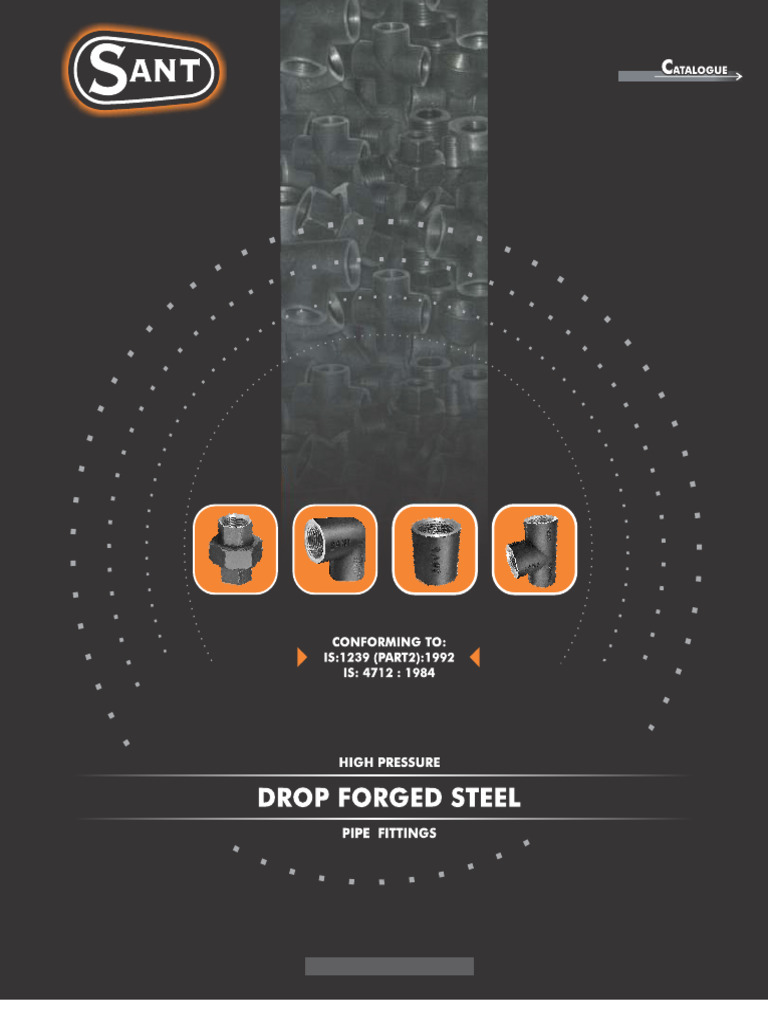 Forged Fittings Catalogue | PDF | Pipe (Fluid Conveyance) | Industrial ...