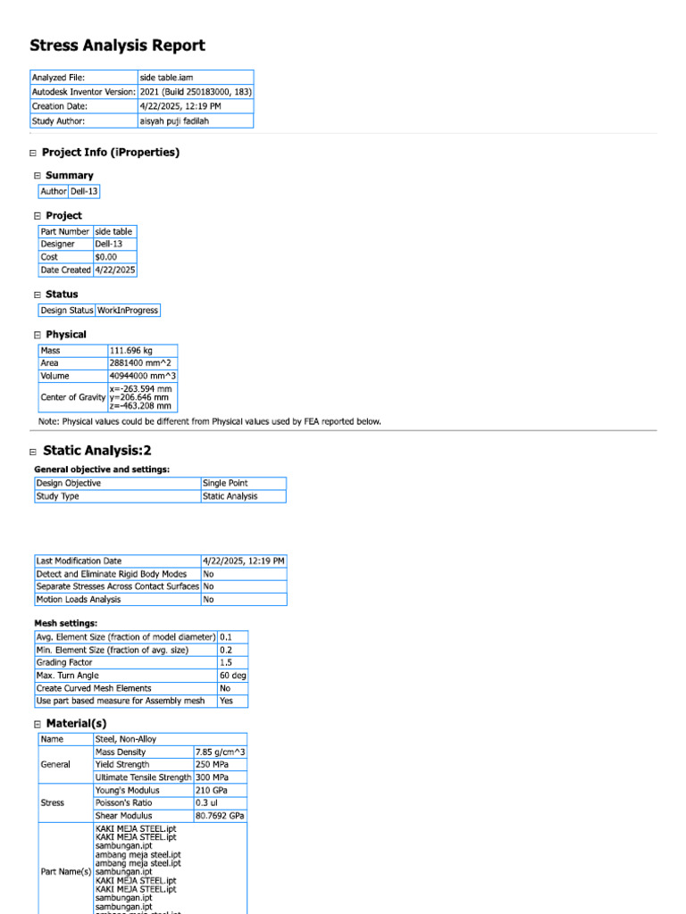 Stress Analysis | PDF