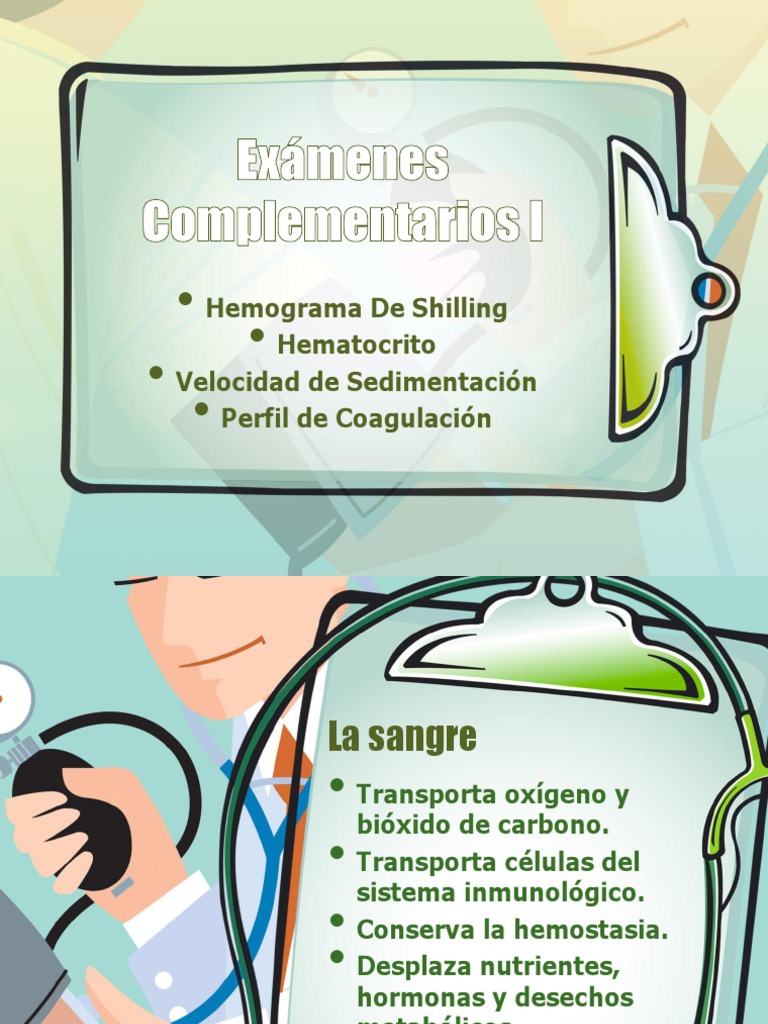 EXÁMENES COMPLEMENTARIOS