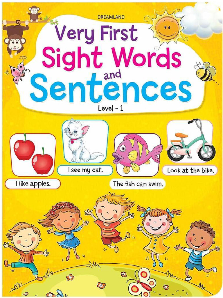 Very First Sight Word Sentences - T2004 | PDF