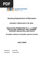 National Assessment Circular No.5 of 2022 | PDF