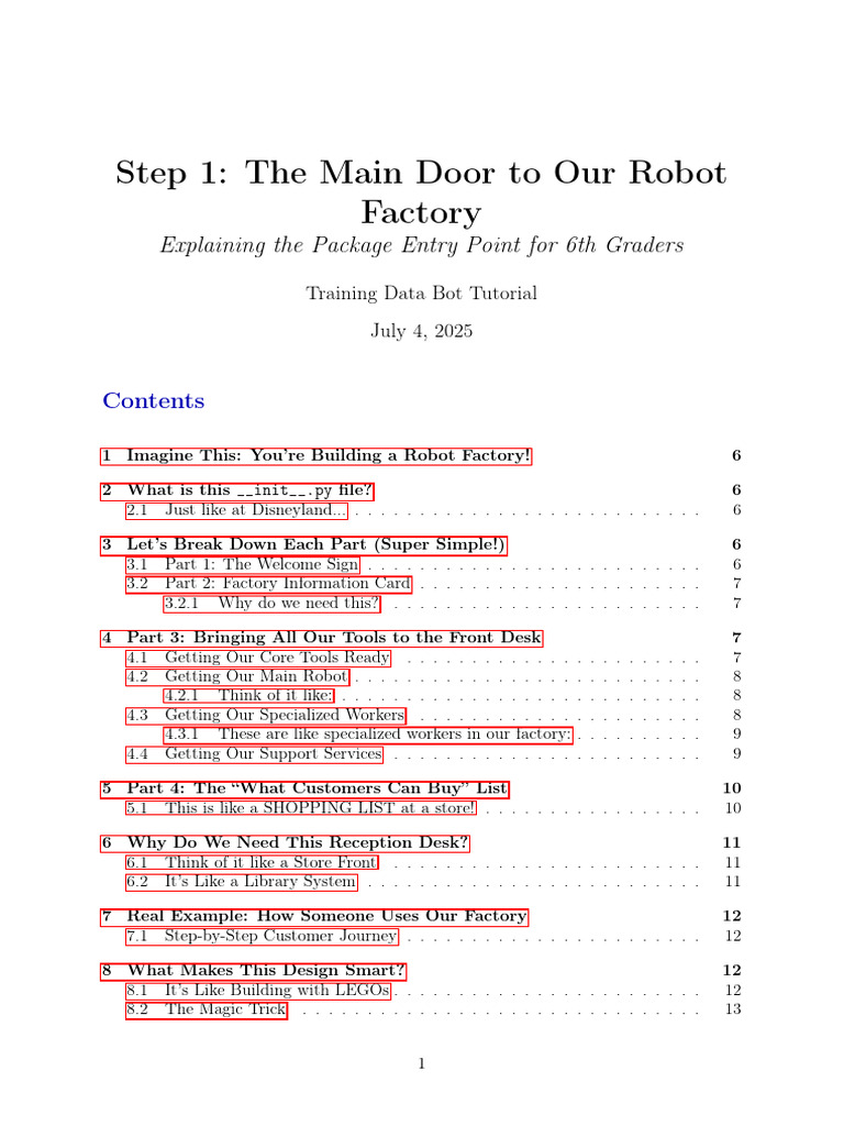 Training Data Bot Creation Enterprise Grade Project | PDF | Robot ...