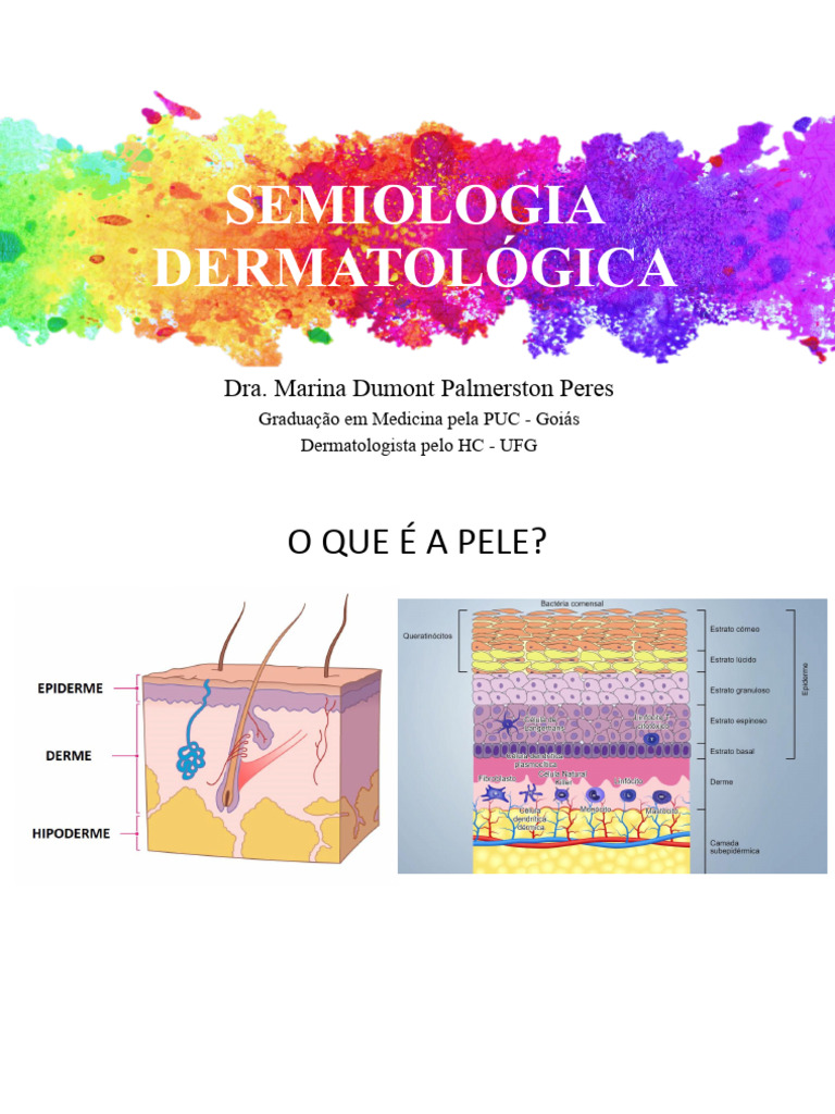 Lesões Dermatológicas: Tipos e Características | PDF | Pele | Sistema ...