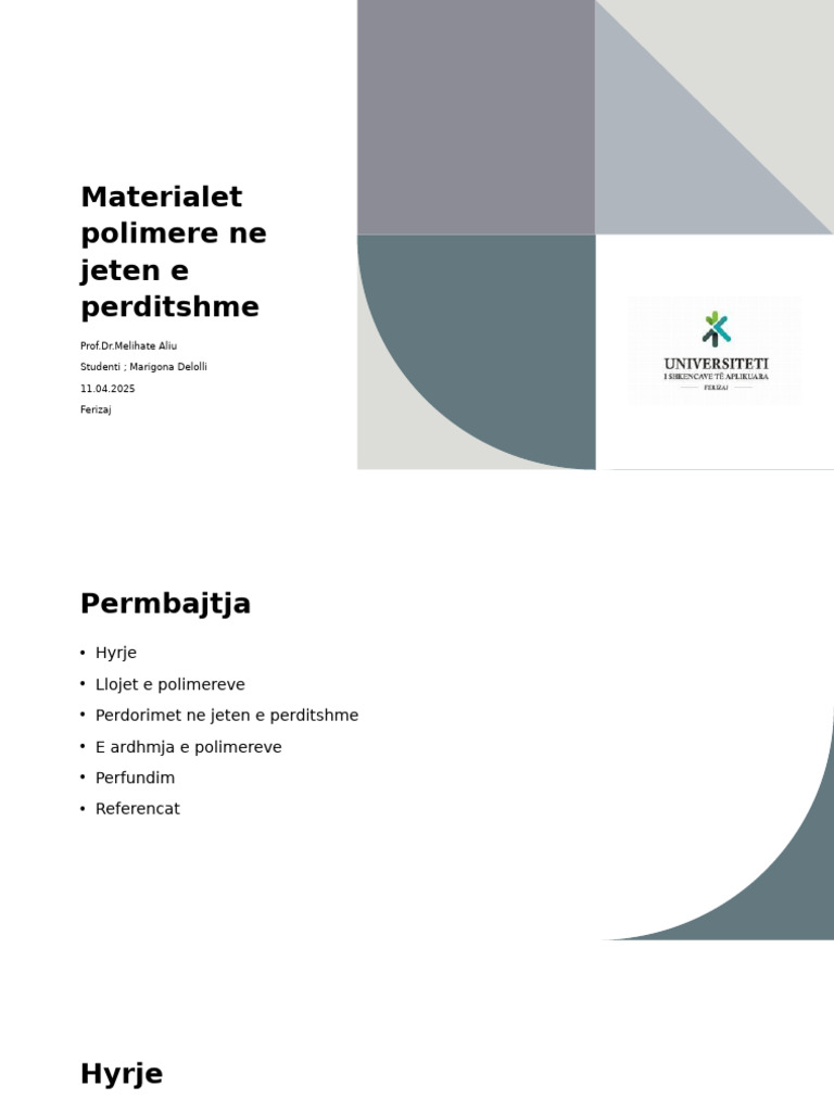 Materialet Polimere PP 2 | PDF