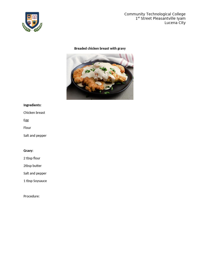 Malabayabas New Main Course | PDF