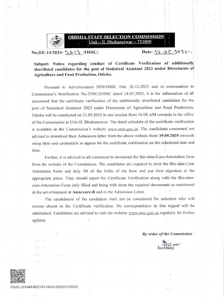 Notice No.-2617 - 0001 | PDF