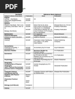 Class 11 Book List 22-23 | PDF | Science