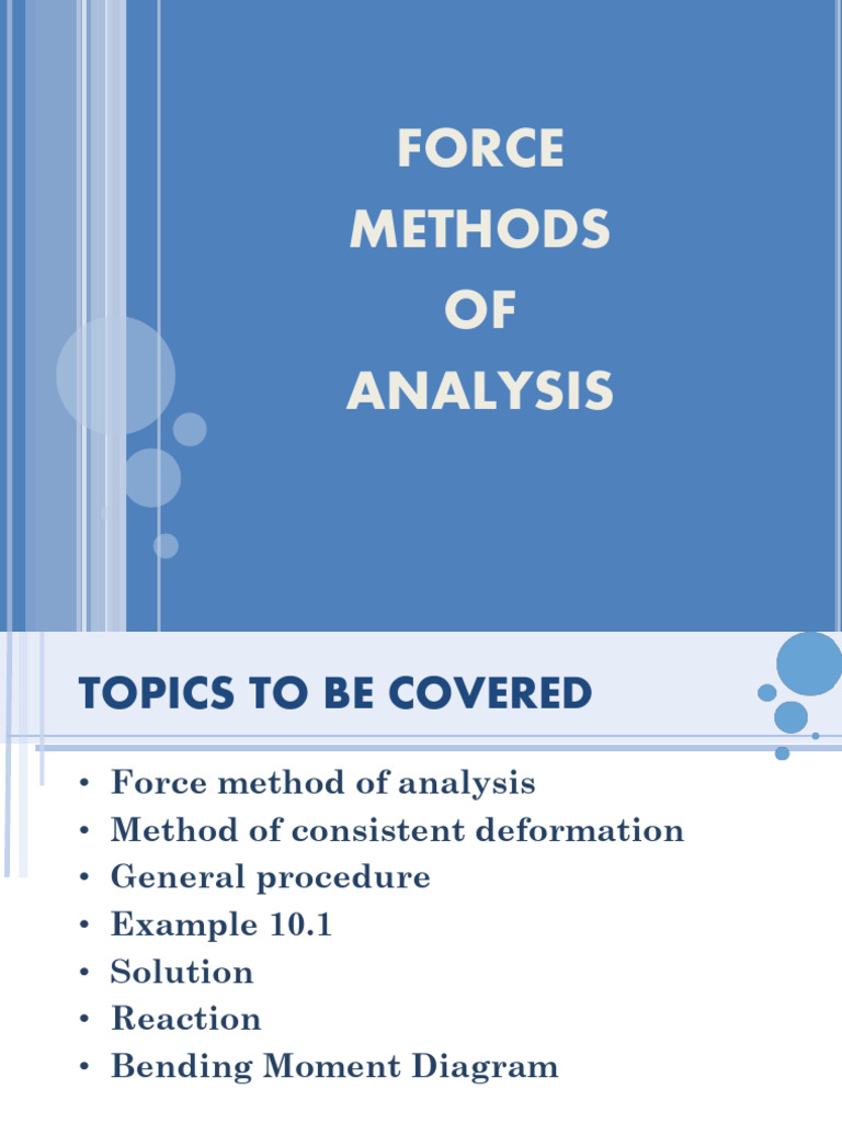 SA Lecture 24-25 - Force Method - Beams | PDF