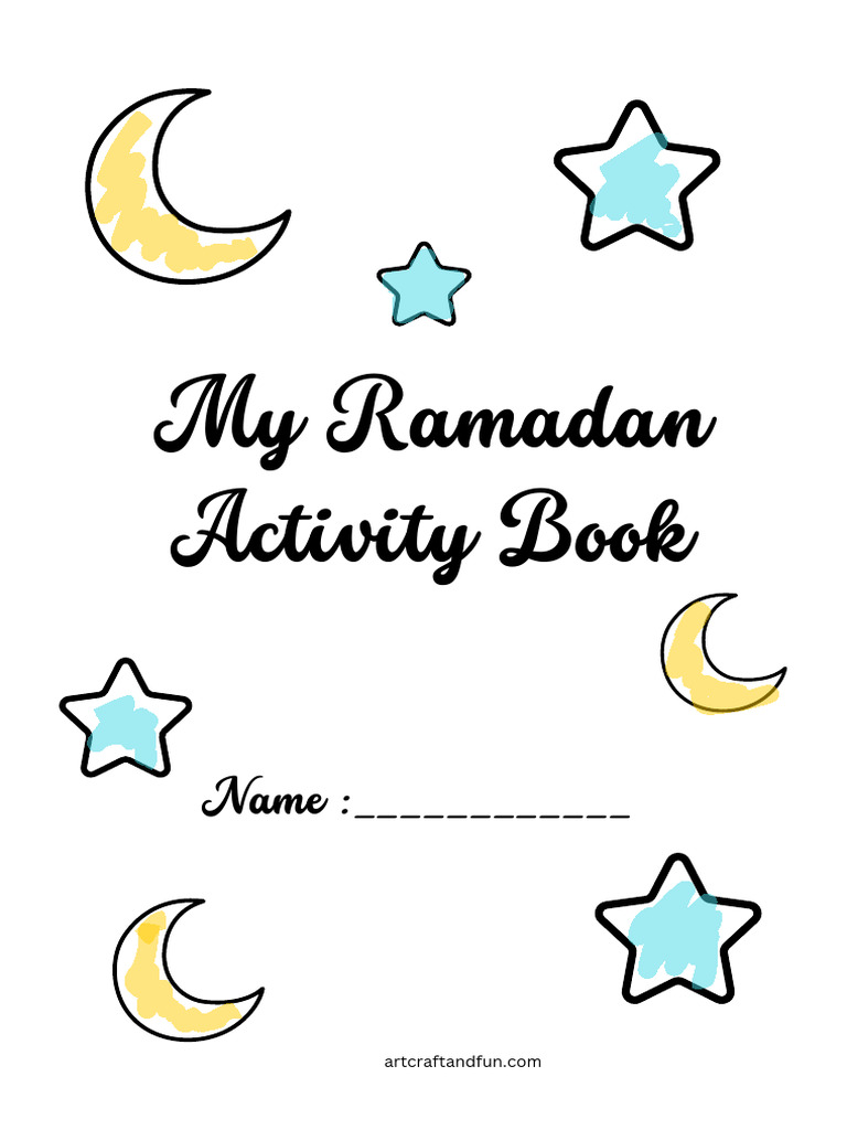 Ramadan Kareem Activity Booklet Free | PDF