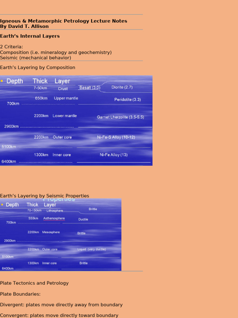 Igneous and Metamorphic Petrology | PDF | Plate Tectonics | Igneous Rock