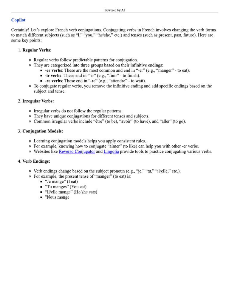 Regular and Irregular Verbs | PDF