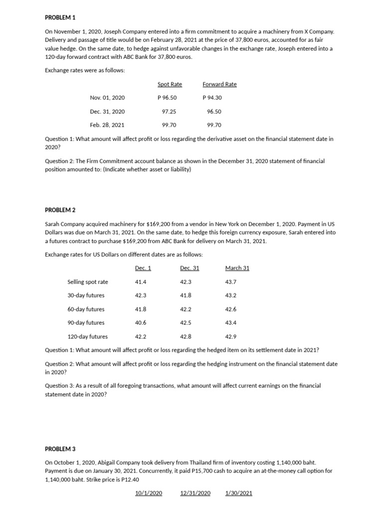 Derivatives Illustrations | PDF | Futures Contract | Hedge (Finance)