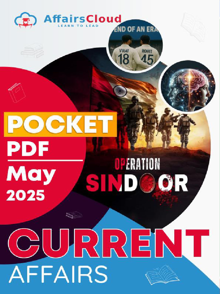 Current Affairs Pocket PDF - May - 2025 - English | PDF