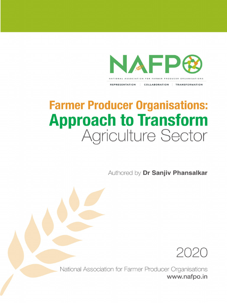 Transforming Agriculture with FPOs | PDF | Procurement | Capital ...
