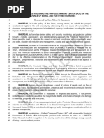 EOC Standard Operating Procedure Guide | PDF | Incident Command System